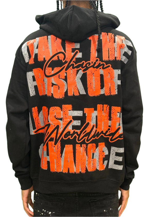 Chasin worldwide take risks hoodie | eBay