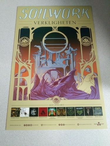 Soilwork Verkligheten [Promo Poster] 11x17 | eBay