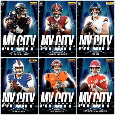 2024 Panini Instant Football - NFL MY CITY 1/587 SP - Pick A Card - RC ...