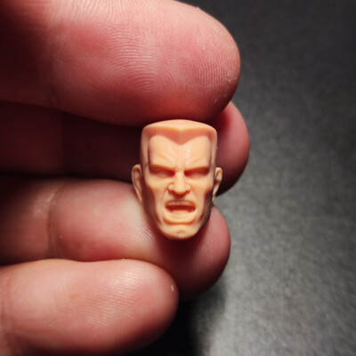 Blank 1/18 Scale X-Men The Anger Colossus Head Sculpt Unpainted Fit 3. ...