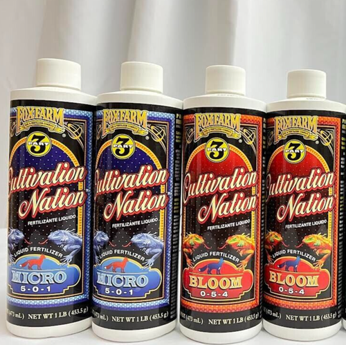 FoxFarm FX14810 Cultivation Nation, 7 Pt Micro, 7 Pt Bloom ( Total-14 ...