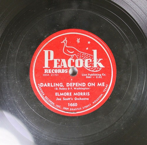 Hear! Blues 78 Elmore Morris - Darling, Depend On Me / Don'T Let It End ...