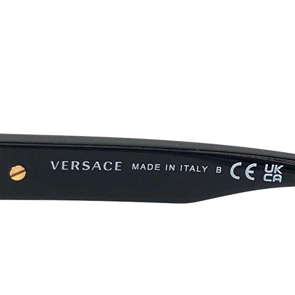 Versace Eyeglasses Frames MOD.3335-F 5404 Black Tortoise Asian Fit 56 ...