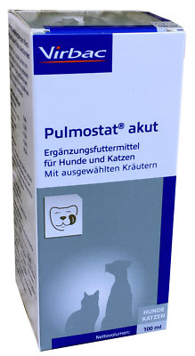 Pulmostat akut für Hunde und Katzen 100ml FL. (219,99€/1l) | eBay