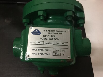 RP Adams GP Filter Poro-Carbon (GP-31 HD) | eBay