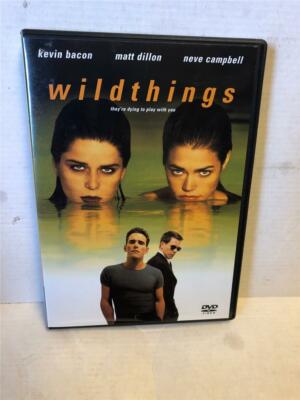 Wild Things (DVD, 1998, Rated), Kevin Bacon, Matt Dillon, Neve Campbell ...