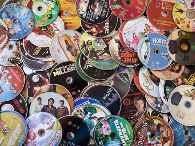 DVD movies and video game Damaged Disc LOT DIY Arts and Craft Projects ...