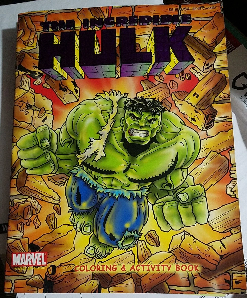 Incredible Hulk Coloring Pages