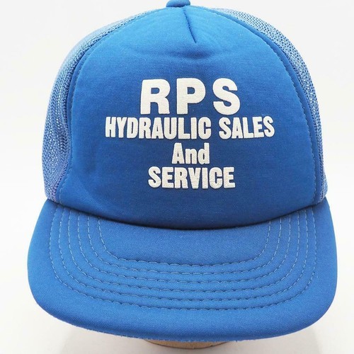 Vintage RPS Hydraulic Sales Adjustable Mesh Snapback Trucker Farmer Hat ...