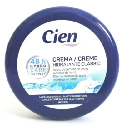 Cien Moisturizing Classic 250ml - Face Body Cream Grape Seeds and Shea ...