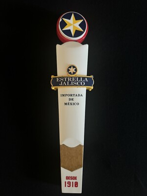 Estrella Jalisco Cerveza Beer Tap Handle 12” Tall Bar Mancave | eBay