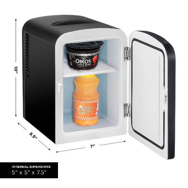 Small Mini Portable Fridge For Office Bedroom Car Desk Work ...