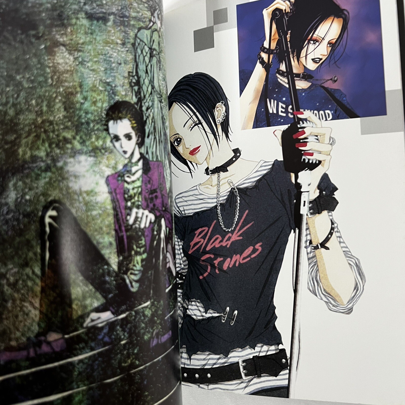 NANA 1st Illustration Book Ai Yazawa Art Collection Limited Comic Manga ...