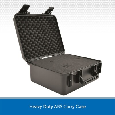 Heavy Duty Carry Case Compact ABS Foam DJ Gear Protective Transit ...
