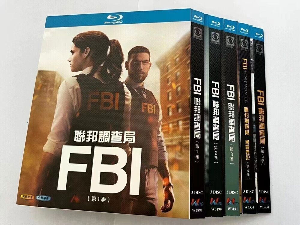New FBI：The Complete Season 1-5 TV Series 15 Disc All Region Blu-ray BD ...