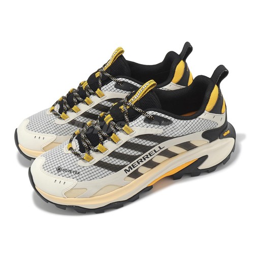 Merrell Moab Speed 2 GTX Gore-Tex Chalk Rush Men Outdoors Trail Shoes ...