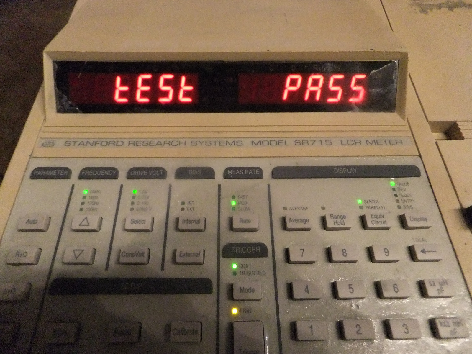 Stanford Research SR-715 LCR tester | eBay