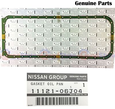GENUINE Nissan Civilian W41 Patrol Y60 GQ TD42 TB42 Oil Pan Sump Gasket ...