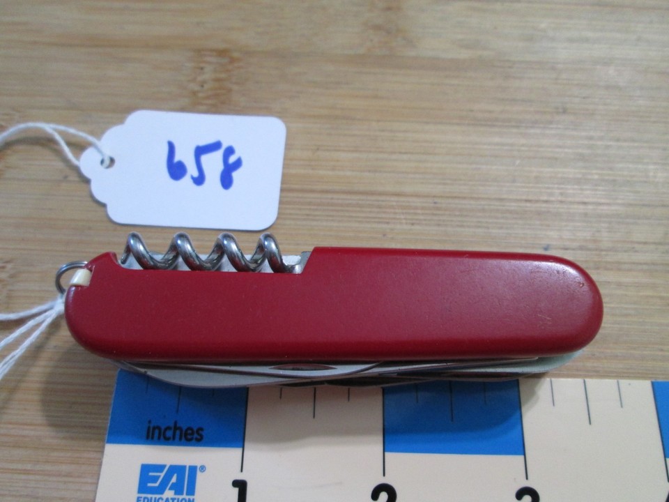 #658 Red Victorinox Swiss Army Huntsman Knife | eBay