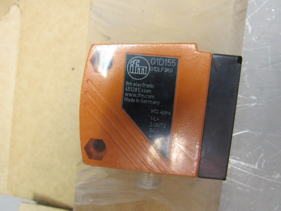 IFM EFECTOR 01D155 01DLF3KG PHOTO ELECTRIC DISTANCE LASER SENSOR NEW IN ...