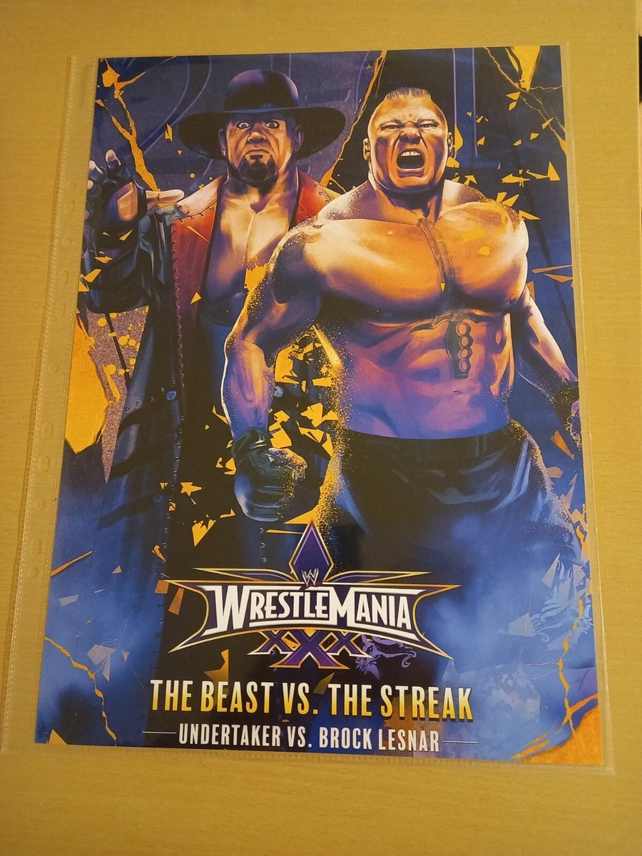 Undertaker Wrestlemania 30 Poster