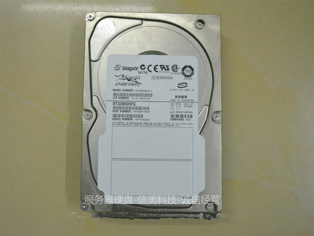 Seagate Cheetah 73LP 36.7 GB,Internal,10000 RPM,3.5" (ST336605FC) Hard ...