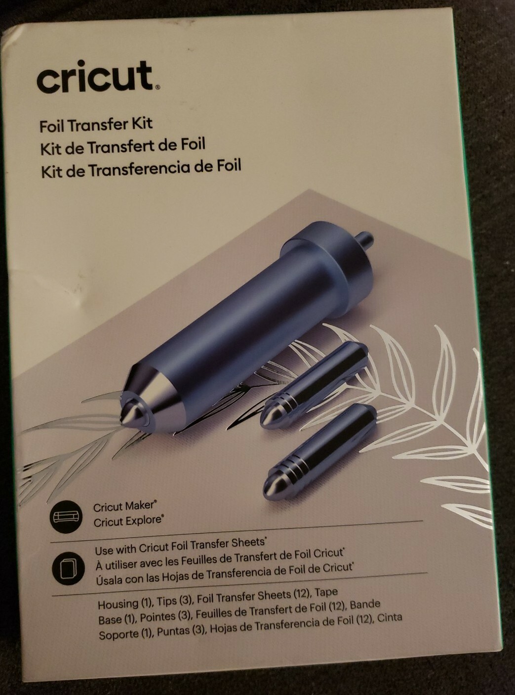 NEW!!! Cricut Machine Foil Transfer Tool Kit NIB for Maker 2008726 ...