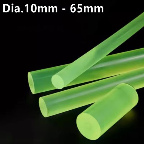 300mm 500mm Long PU Polyurethane Solid Round Rod Bar Stick Dia.10mm ...