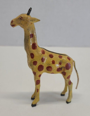 Vintage Antique Figurine Toy Match Stick Leg Composition Papier Mache ...