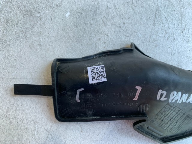 10 Porsche Panamera S Right Lateral Edge Cover Panel Trim 97055974600 ...