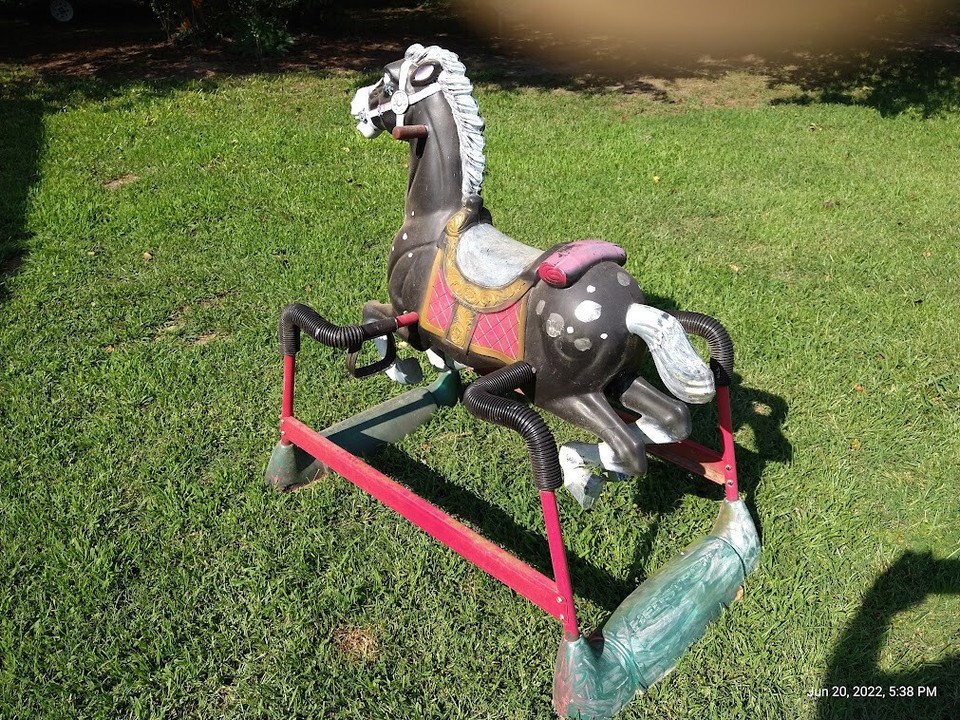VINTAGE HEDSTROM "WONDER HORSE" - SPRING BOUNCE ROCKING HORSE | eBay