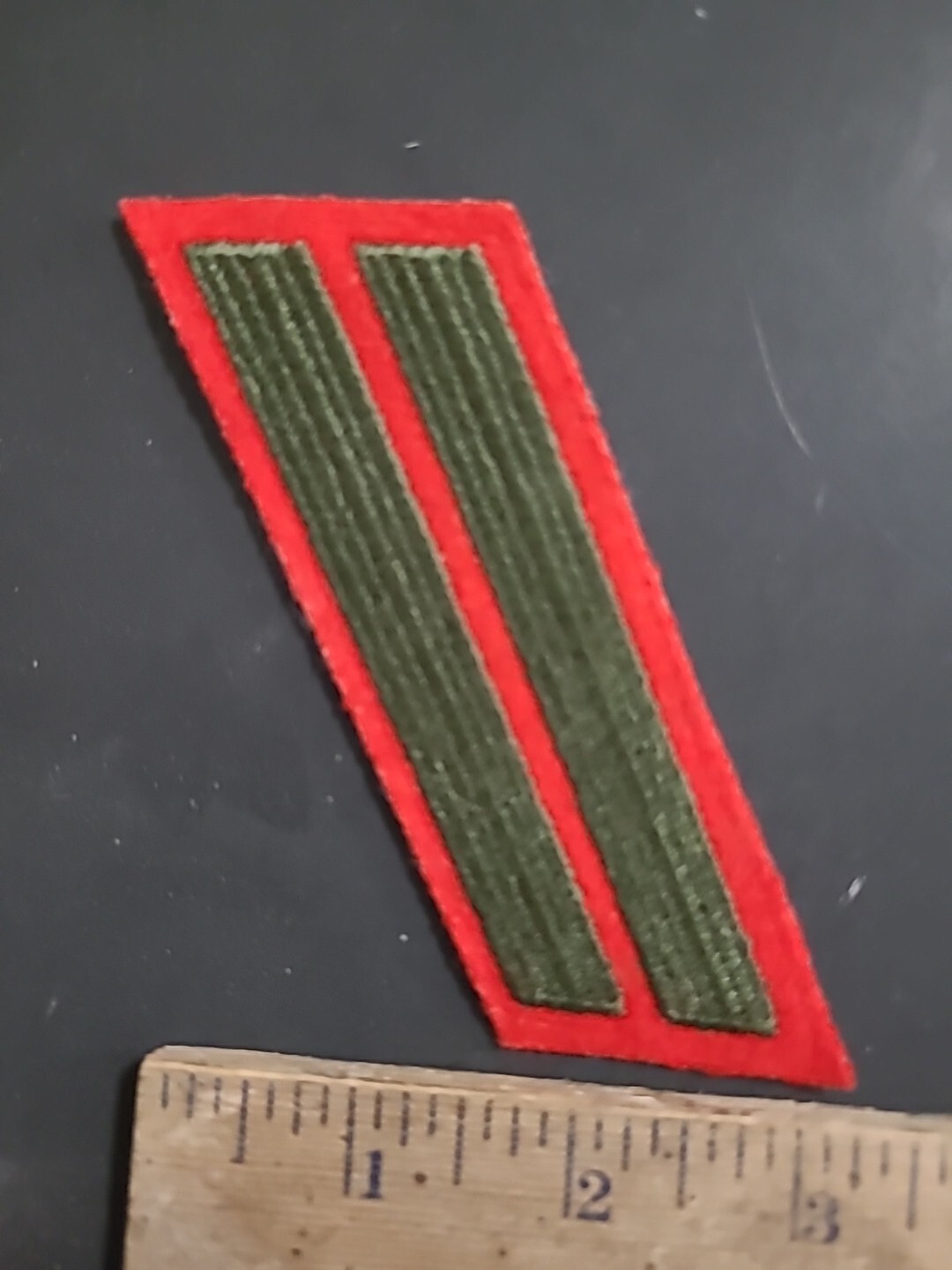 USMC Tan On Red 2 Service Bars | eBay