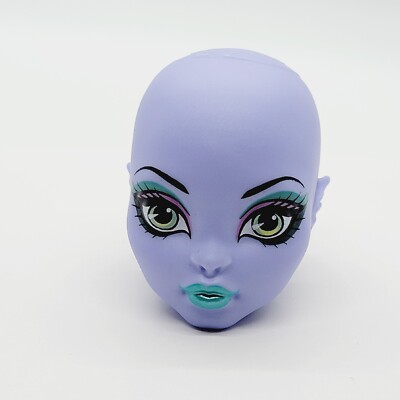 Monster High Doll C.A.M. Create a Monster Purple Sea Monster Girl Head ...
