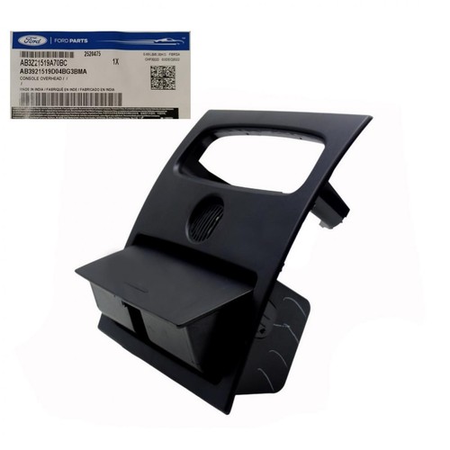 Black Overhead Console Roof Cover FIT Ford Ranger Mazda BT-50 2012-2018 ...