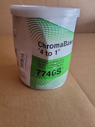 Chromabase 7740s QUART Axalta 2k Urethane Sealer 4:1 gray vs4 DENTED ...