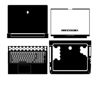 Dazzle Vinyl Laptop Special Sticker Skin For Alienware M18 R1 | eBay