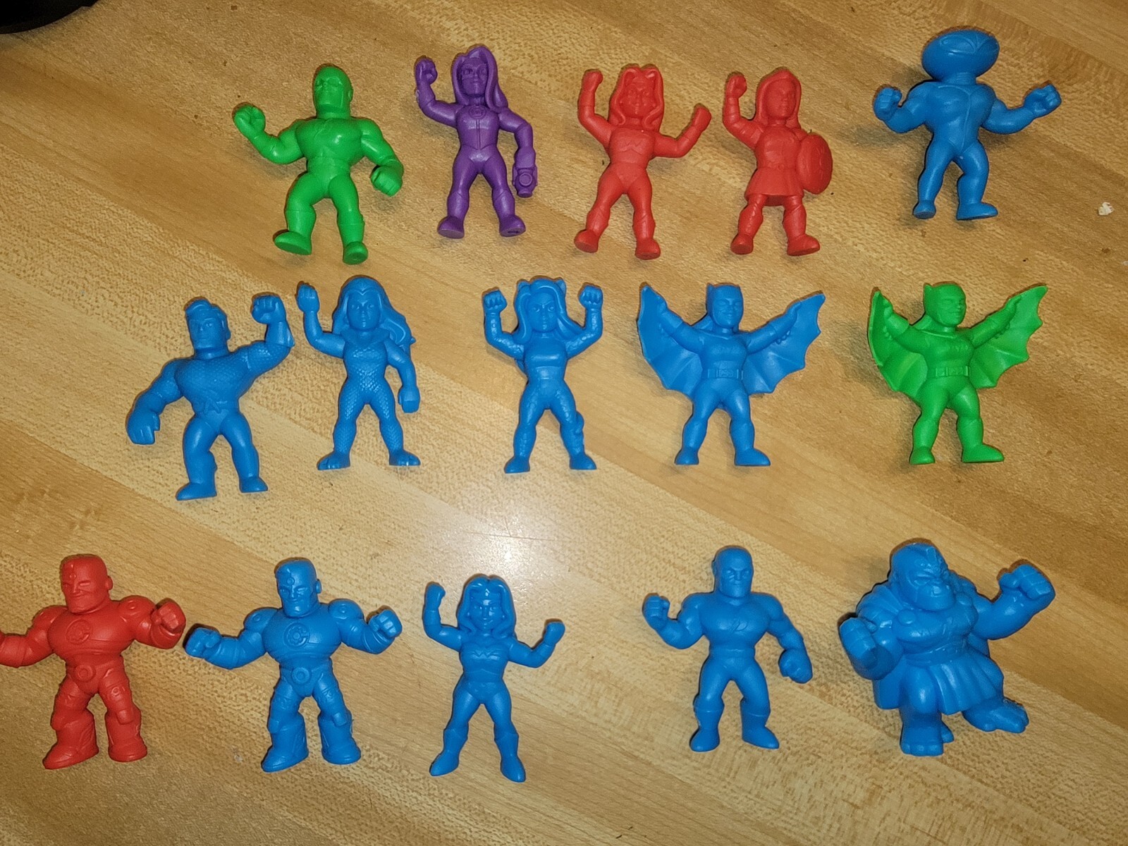 Lot Of 15 Wendy's DC HEROES Mini Action Figure MUSCLE Men Best ...