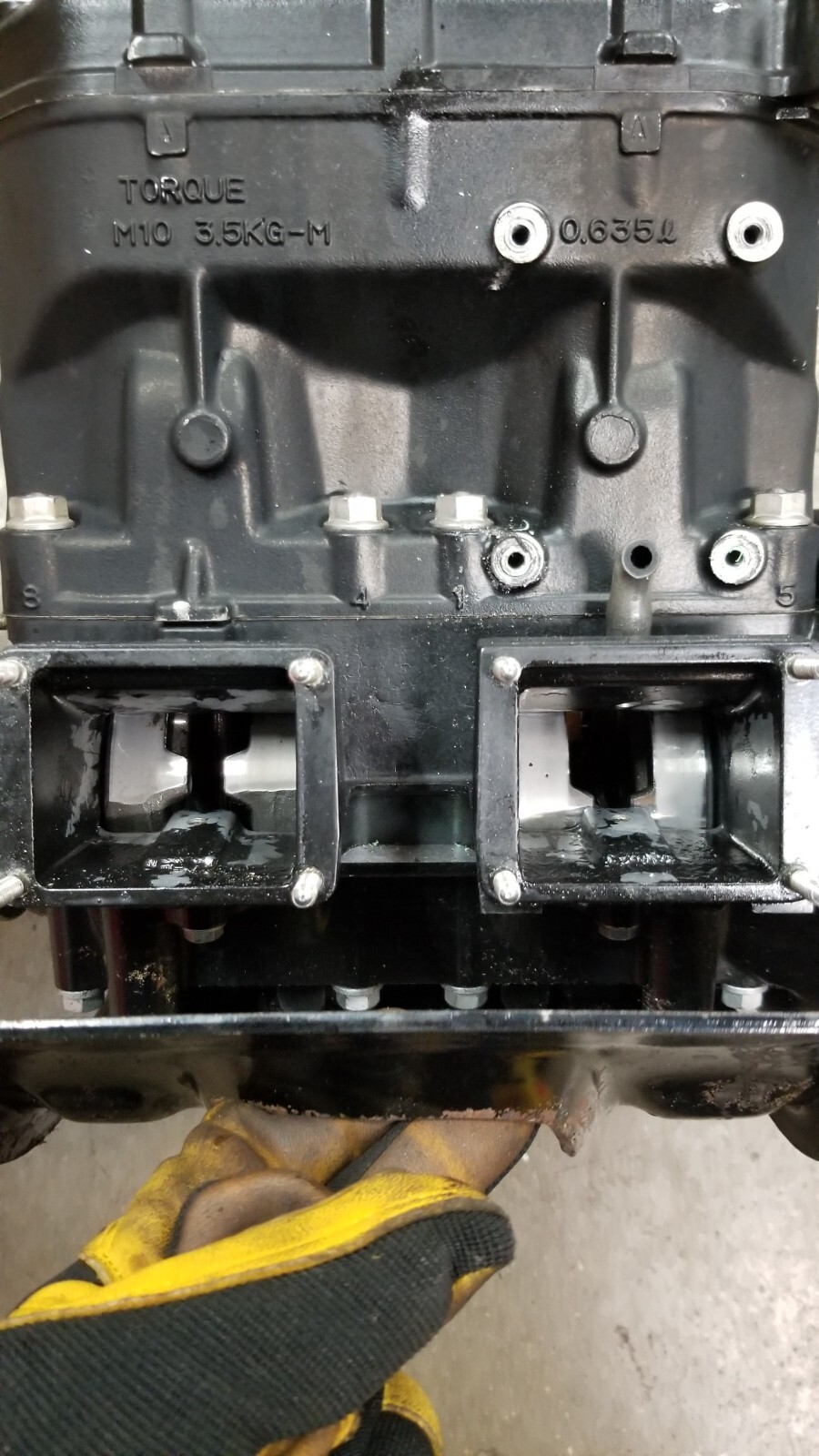 Kawasaki Jetski 650sx X2 Sc 650 Sx TS650 TS 650 Motor Engine Block ...