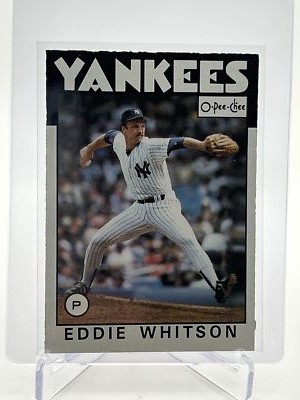 1986 O-Pee-Chee Ed Whitson Baseball Card #15 NM-MT Free Shipping | eBay