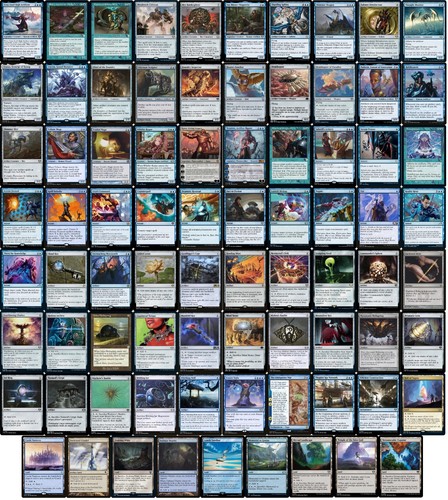 Commander Urza Artifacts Deck - Mono Blue - cEDH EDH - Powerful - 100 ...