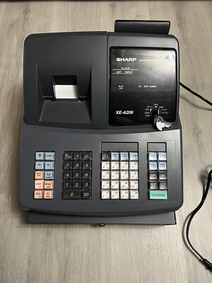 Cash Registers - Sharp Xe-A101 Electronic Cash Register