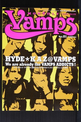 Hyde & KAZ@VAMPS Monthly Vamps Vol.01 - Japan Magazine | eBay