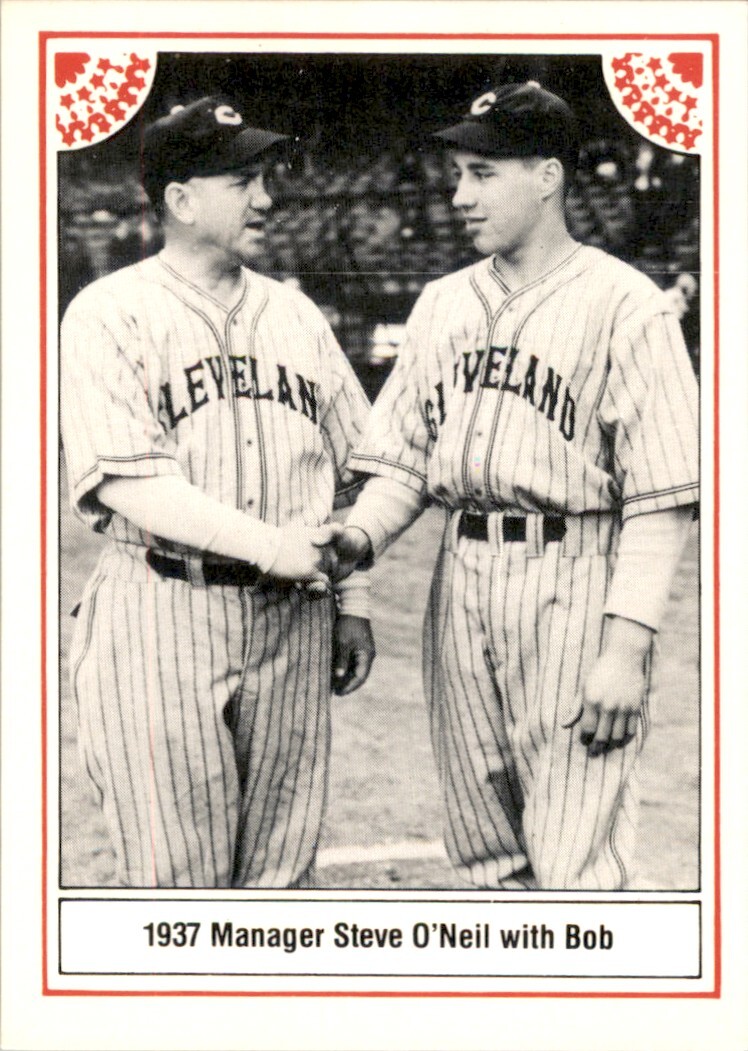 1983 Series #2 Bob Feller/Steve O'Neil Cleveland Indians #2 | eBay