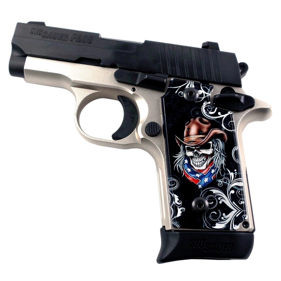 Custom P238 Left Side Safety SPD Acrylic Grips Wrangler | eBay