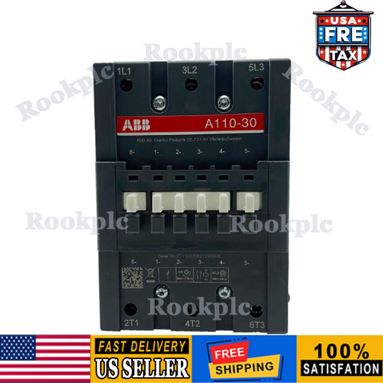 A110-30-11 Contactor 24V、110V 50Hz / 110-120V 60Hz、220-230V ABB Free ...