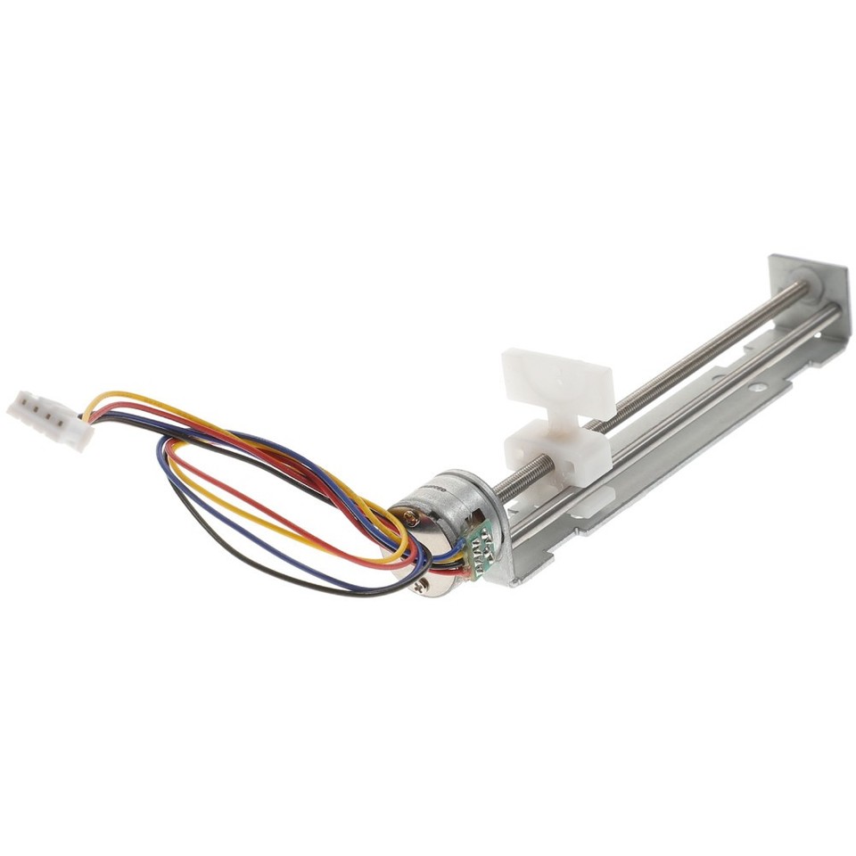 Stepper Motor 80mm Linear Guide Stage Actuator Diy Cnc Router Part ...