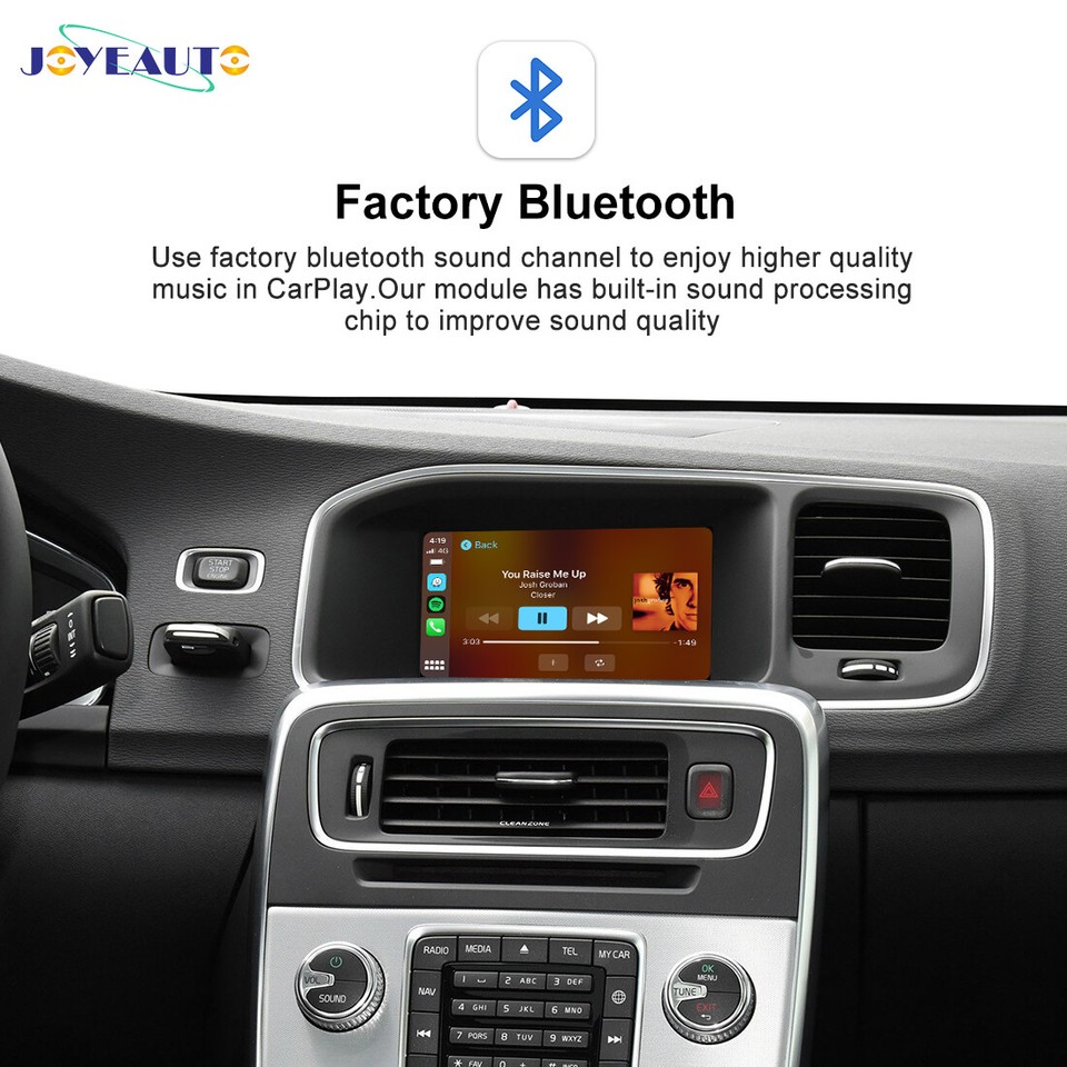 CarPlay Android Auto Interface Retrofit for Volvo S60/XC60/V60/S80/V40 ...
