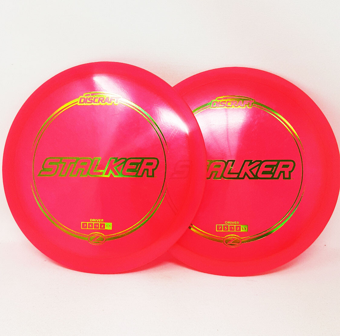 Set of 2 Discraft Elite Z Stalker 175-6g Pearly Red Discs FREE SHIPPING ...