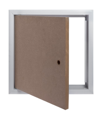 NEW! MDF Access Panel 450 x 450 Flanged Edge Budget Allen Lock White | eBay