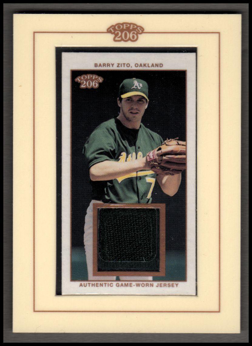 2002 Topps 206 Relics #BZ1 Barry Zito JERSEY A1 - NM-MT | eBay 2002 Topps 206 Relics #BZ1 Barry Zito JERSEY A1 - NM-MT | eBay
